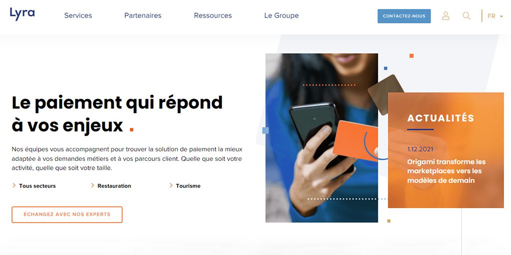 Lyra, solution de paiement sécurisé en ligne et en magasin